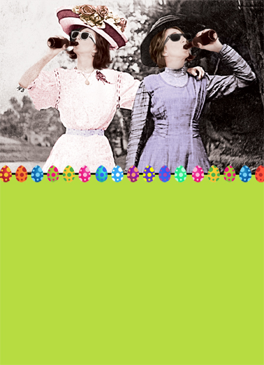 Funny Easter Card - "Easter Cheers" from CardFool.com