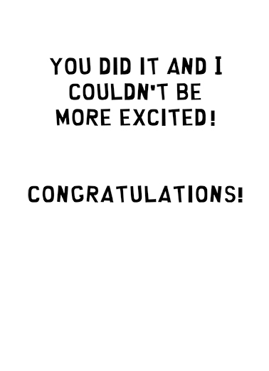 Funny Congratulations Ecard - "OMG Congrats" from CardFool.com